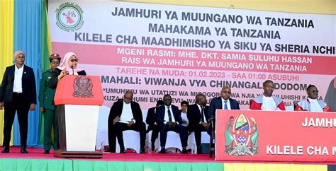 RAIS SAMIA AITAKA MAHAKAMA KUIMARISHA MIFUMO YA UTOAJI HAKI Mzalendo