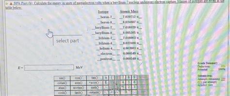 Solved 4 Problem 234 An Electros Can Interact With A Chegg Com