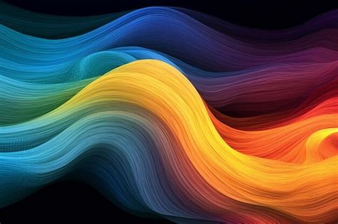 Premium Photo Fluid Motion Grainy Structured Vector