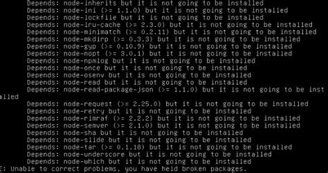 Nodejs Ubuntu 1804 Npm Update Error Canvas261 Install