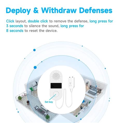 Wifi Water Leak Detector Sensor Tuya Zigbee Water Leak Sensor Water Sensor With Sound And Light