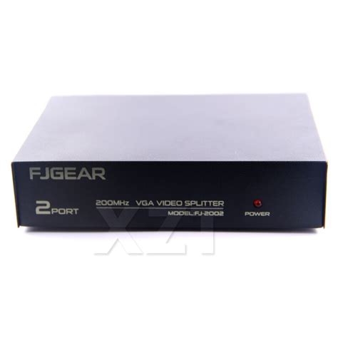 Mais Novo 200 Mhz 2 Portas Vga Splitter 1 Pc Para Grandado