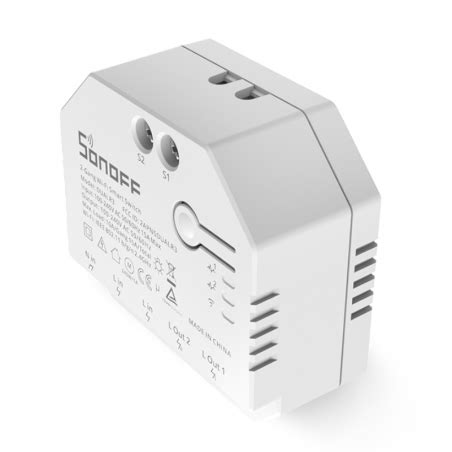 SONOFF DUALR Dual Relay Two Way Power Metering Smart Switch