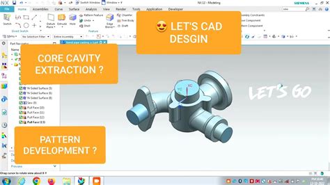How To Extract Core Cavity Pattern Development Core Print Cope