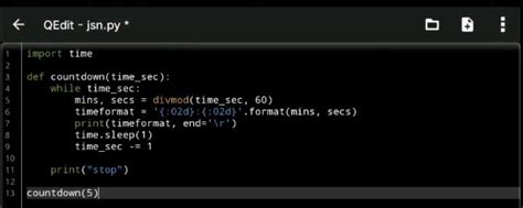 Python Program To Create A Countdown Timer💯💯⏲️⏳ Indhirani A