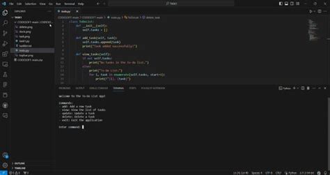 Finished A To Do List Application With Python Soumil Mithraen S A