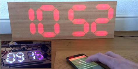 Digital Clock Using 7 Segment Display Schematic Circuit Diagram