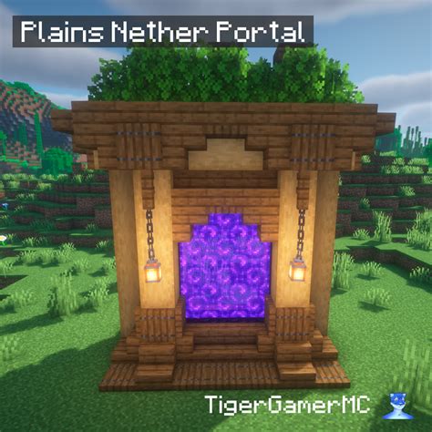 Minecraft 1 18 How To Build A Nether Portal Nether Portal Design