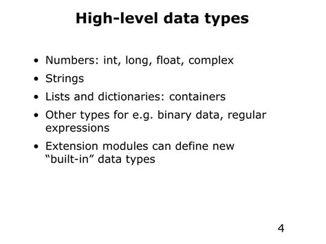 Ppt Python Programming Language Overview And Key Features Powerpoint