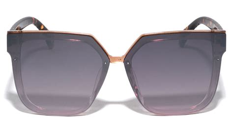 P6655 Squared Cat Eye Wholesale Sunglasses Frontier Fashion Inc