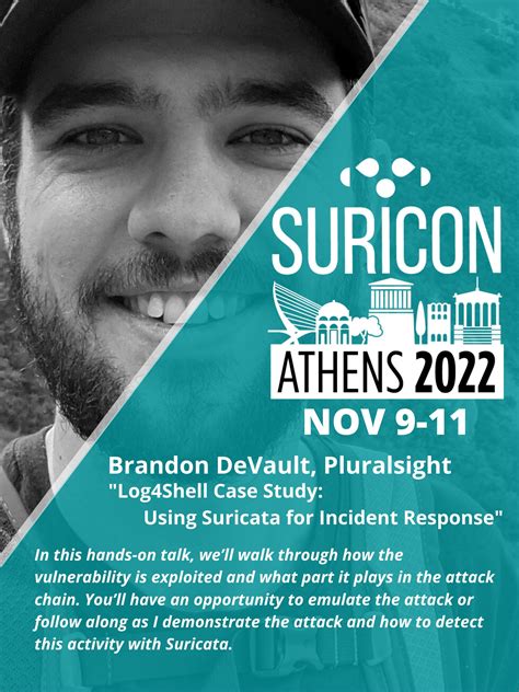 Suricata Idsips On Twitter Join Us In Athens This November For
