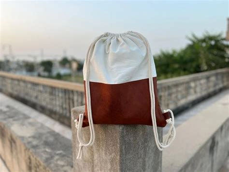 Skybags Drawstring Leather And Canvas Backpack At ₹ 1999 Piece In Jaipur