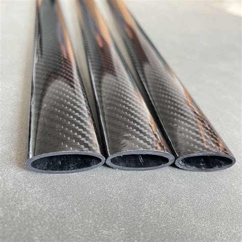 Oval Carbon Fiber Tube Carbon Fiber Manufacturing Custom Carbon