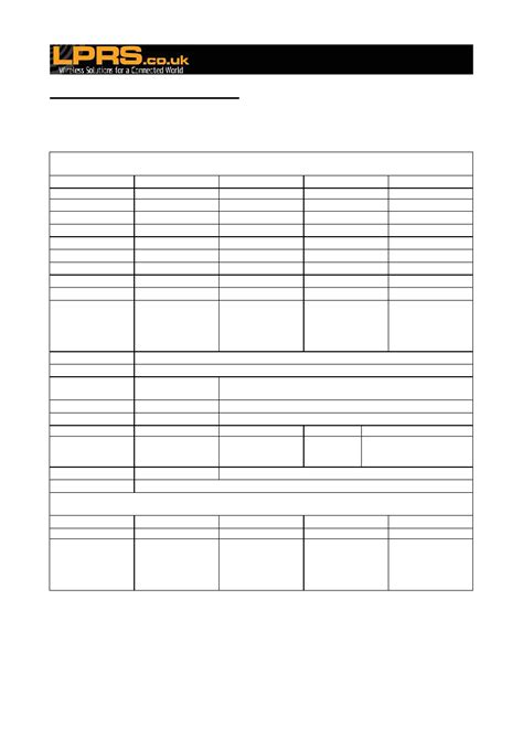 Fs1000a Datasheet1320 Pages Lprs Easyradio Advanced Ism Radio Modules