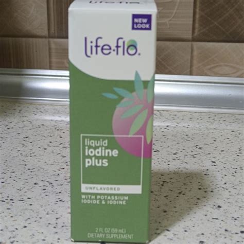 DeliHerb : Life-flo, жидкий йод плюс, 59 мл (2 жидк. унции) LFH-91547 ...