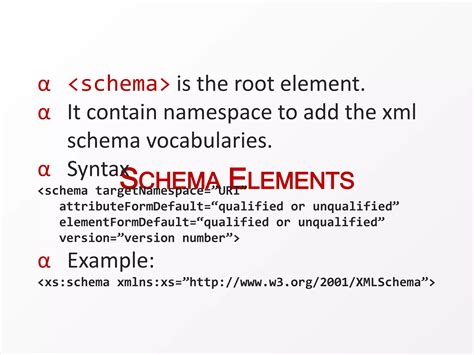 Xmlschemastructure Ppt