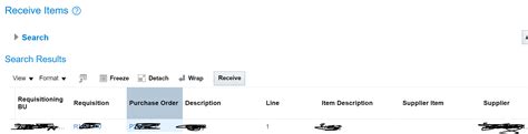 Receipting Module How To Show Purchase Order Tax Classification Code