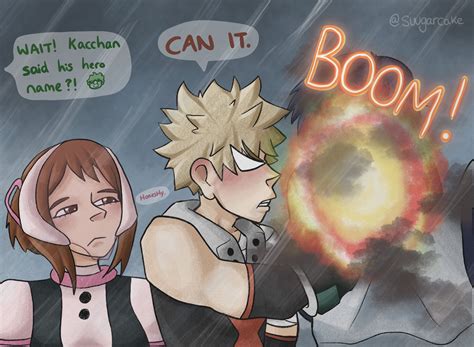 Bunny Cake 🧡💚 On Twitter Hypocrite 💥🧨 Bnha Mha Mha319 Deku Bakugou Ochako Iida