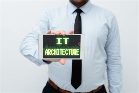 Hand Writing Sign It Architecture Business Approach Architecture Is