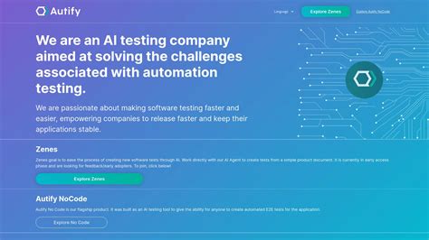 Autify AI Powered No Code Software Testing Solution Creati Ai