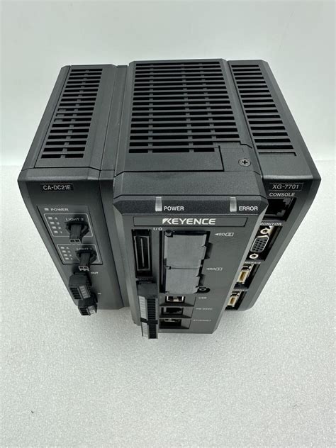 Keyence Xg 7701 Imaging Controller Ca Dc21e Led Illumination Controller Novus Ferro Pte Ltd