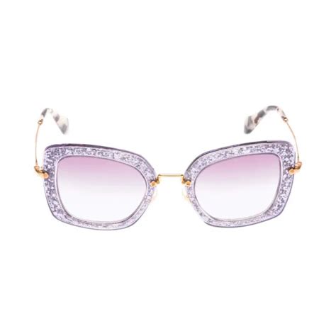 缪缪 Miu Miu Noir太阳镜 Smu07o Etkc F04w1 小迈步海淘品牌官网