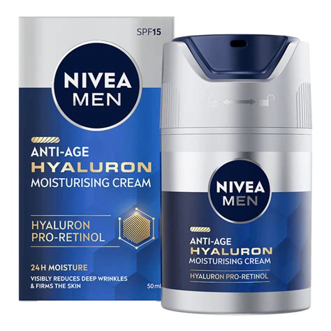 Nivea Men Anti Age Hyaluron Face Moisturising Cream 50ml Spf15