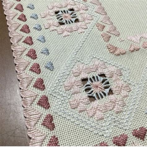 Pin On Apliques Bordados Hardanger Embroidery Embroidery Hardanger