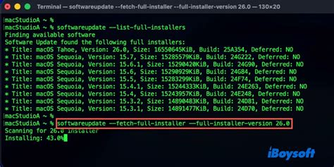 Download And Install MacOS Tahoe Sequoia Sonoma Ventura