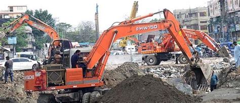 Construction Resumes On Akbar Chowk Flyover TameerEasy