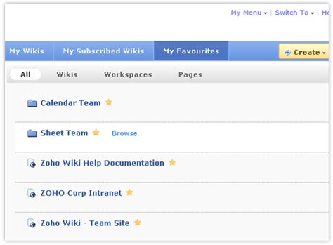 Introducing Zoho Wiki 2 0 Zoho Blog