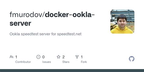 GitHub Fmurodov Docker Ookla Server Ookla Speedtest Server For Speedtest Net