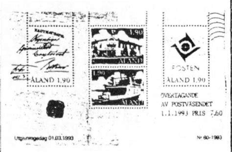 199331 阿兰群岛的邮政 邮票 图片