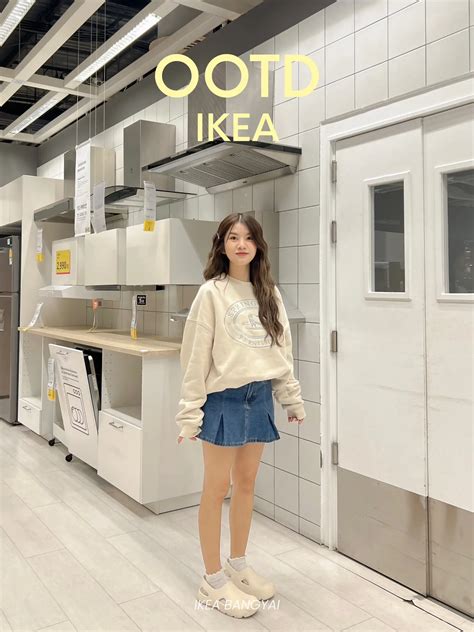 Ootd Ekiaでプレイするためにikeaのルックドレスアップ 🥣🍦 Khaimookが投稿したフォトブック Lemon8