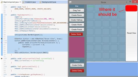 Java Placing Jbutton In Upper Right Stack Overflow