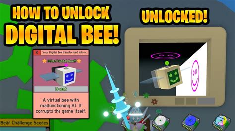 How To Unlock Digital Bee In Bee Swarm Simulator Youtube