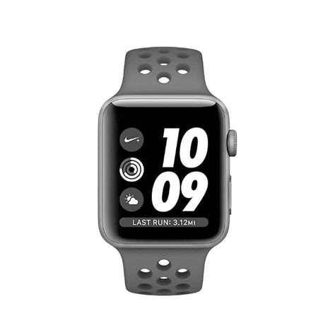 Apple Watch Nike Series 3 Gps 42mm Space Grey Aluminium Case With