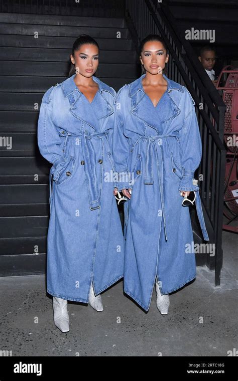 New York Usa 11th Sep 2023 Aisha Mian And Azra Mian Attending The