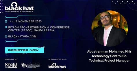 abdelrahman mohamed khir pmp® on linkedin black hat middle east and