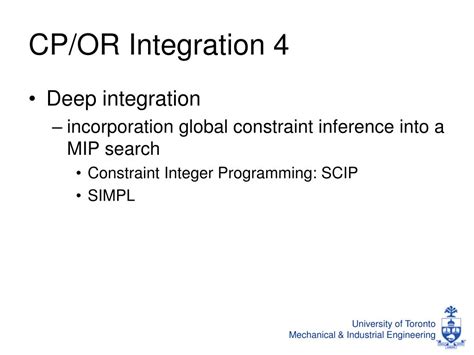 Ppt An Introduction To Constraint Programming Part Ii Solving