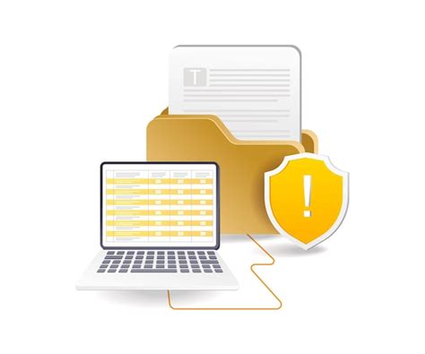 Premium Vector Details Of The Folder Data Security Analysis Checklist