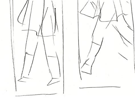 ちなみにこのコマはこのネームの上からペン入れしてる辛うじて足あほか 櫻田 円の漫画