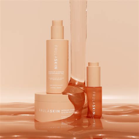 Frulaskin Rosehip Hydrate And Glow Bundle Frulaskin Frulabeauty