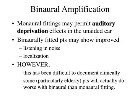 Ppt Amplificationsensory Systems Powerpoint Presentation Free