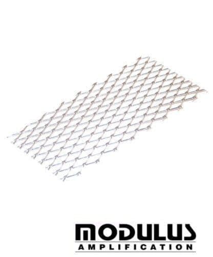Amp Vent Mesh Grid Silver