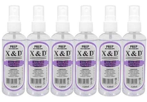 Kit Atacado Prep X D Bactericida Spray Higiene Unha Ml Parcelamento Sem Juros