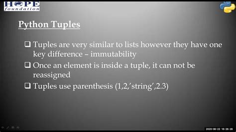 Class 05 4 Pm Batch Python Tuples Sets Booleans Introduction Of