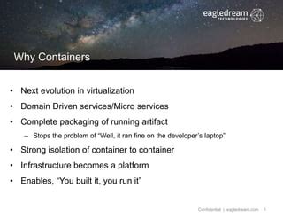 Amazon Web Services Running Containers With ECS PPT