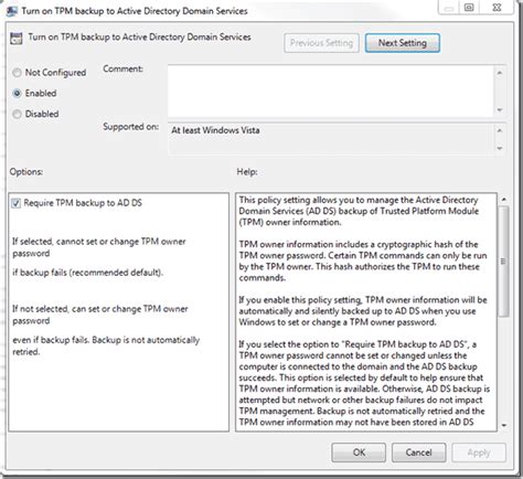 Active Directory And Bitlocker Part 3 Group Policy Settings 4sysops