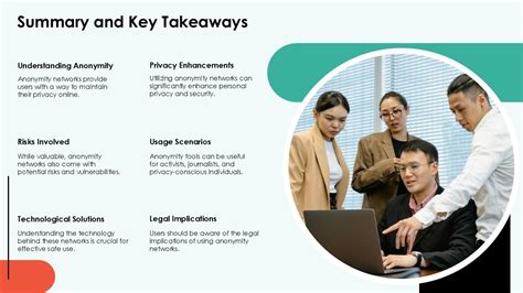 Summary And Key Takeaways Anonymity Networks Ppt Presentation St Ai Ss